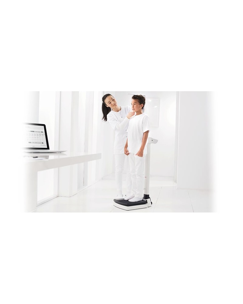 seca 704s Wireless column scale with integrated measuring rod