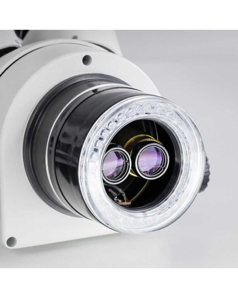 KERN OZL 465 Stereo zoom microscope with ring illumination