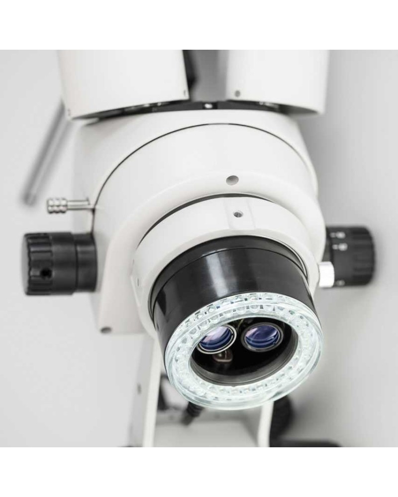 KERN OZL 465 Stereo zoom microscope with ring illumination