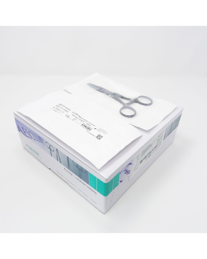 Aesculap SUSI PEAN Hemostatic Forceps, straight, 145 mm, disposable